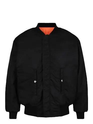 Givenchy Reversible Bomber Jacket - Black Orange