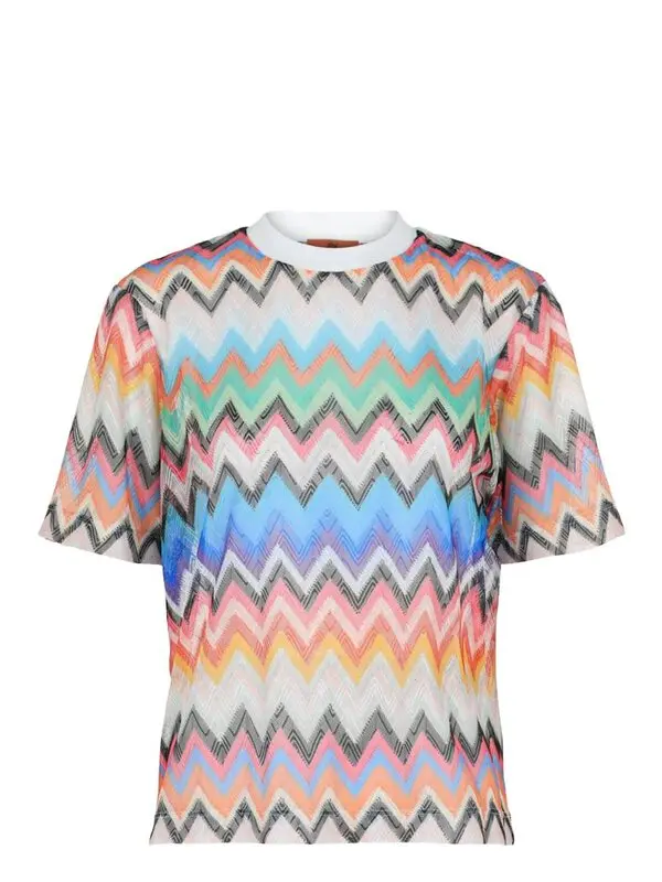 Missoni Zig Zag Short Sleeve Shirt - Multicolor
