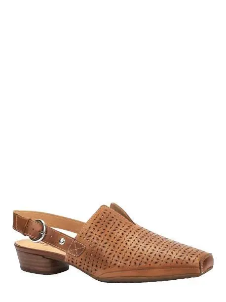 Pikolinos Alameda Slingback Clog - Brandy