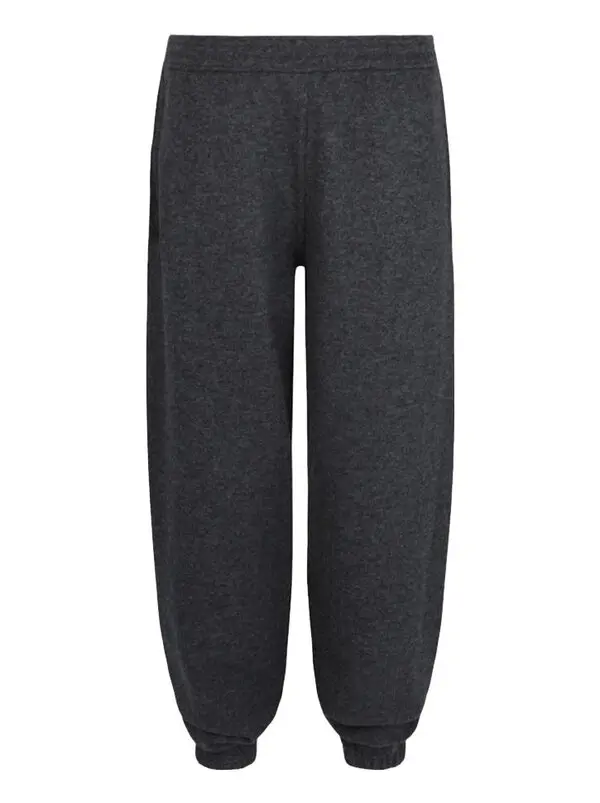 Givenchy Wool Blend Sweatpants - Medium Grey