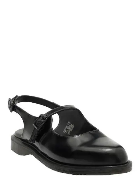 Dr. Martens Madaline Slingback Mary Jane Flats - Black