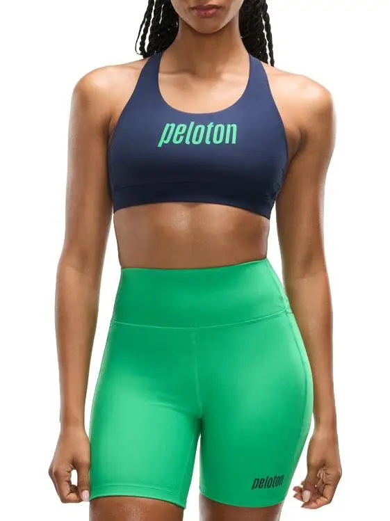 PELOTON Cadent Everyday Racerback Bra - Deep Navy