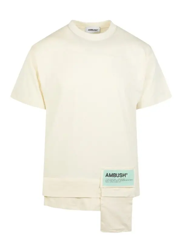 AMBUSH Waist Pocket T-shirt - White
