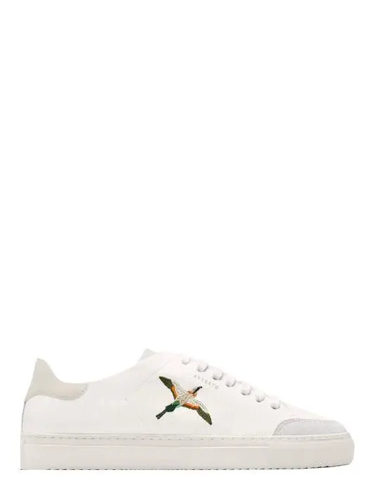 Axel Arigato Clean 90 Bee Bird Leather Sneakers - White/beige