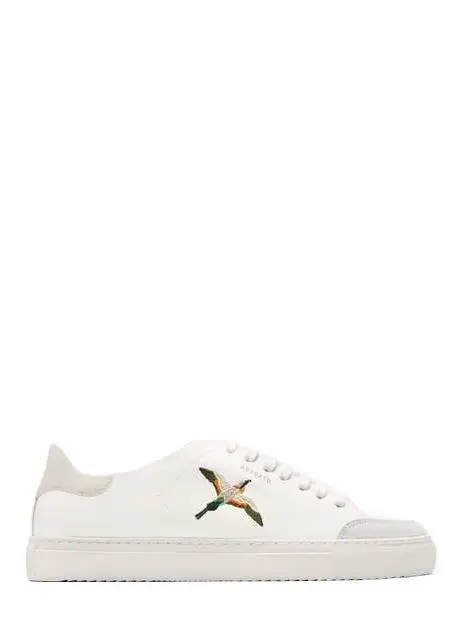 Axel Arigato Clean 90 Bee Bird Leather Sneakers - White/beige