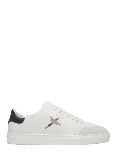 Axel Arigato Clean 90 Bee Bird Leather Sneakers - White/dark Blue