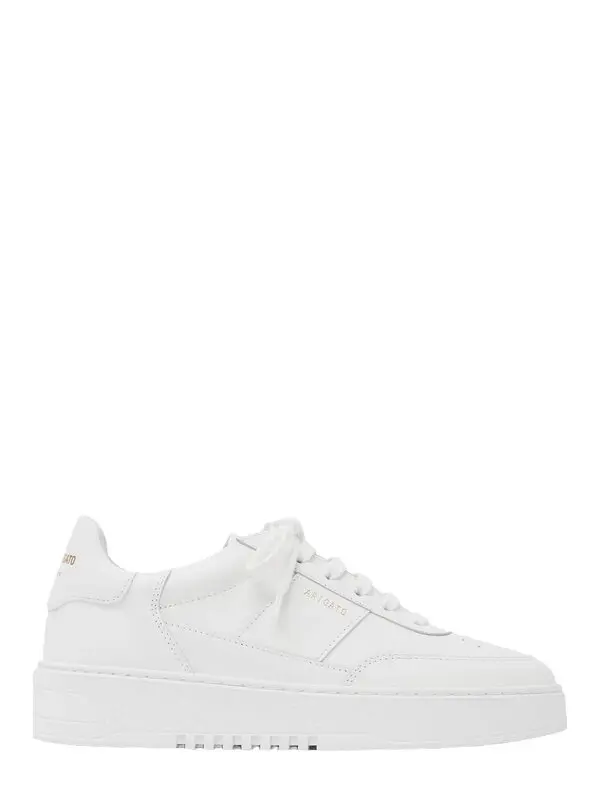 Axel Arigato Orbit Vintage Leather Sneakers - White/white
