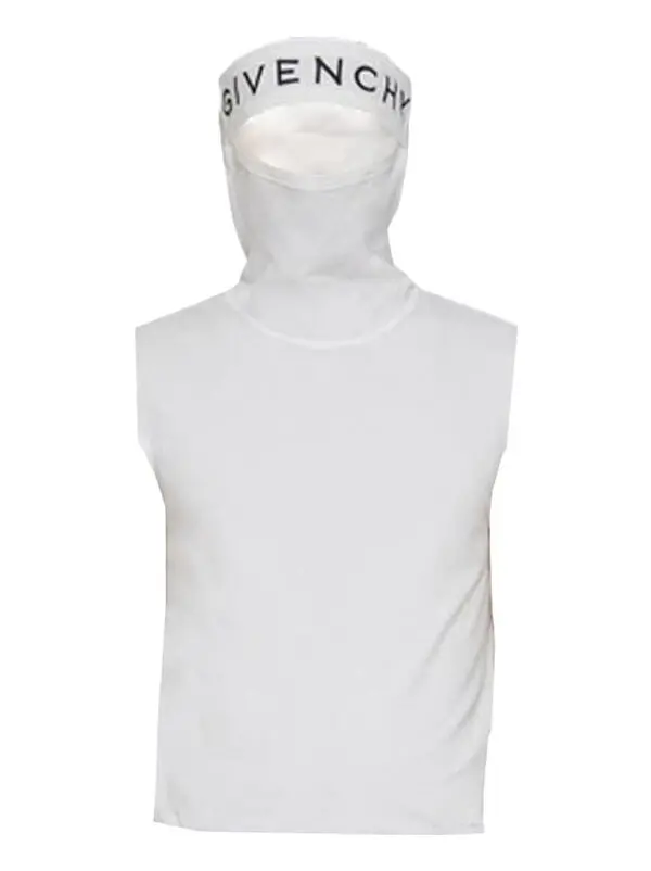 Givenchy Balaclava Ski Mask Tank - White