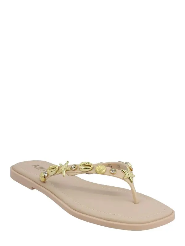 Mia Tulah Flip Flop - Beige