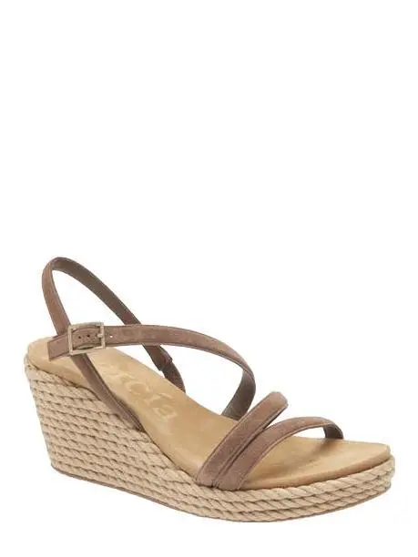 PEDRO GARCIA Aridai Platform Wedge Sandal - Chocolat Castoro
