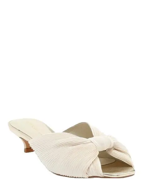 Intentionally Blank Curfew Knot Slide Sandal - Ivory