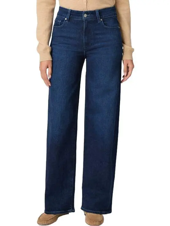 Paige Sasha High-waist Wide-leg Jeans - Mnlitmarin