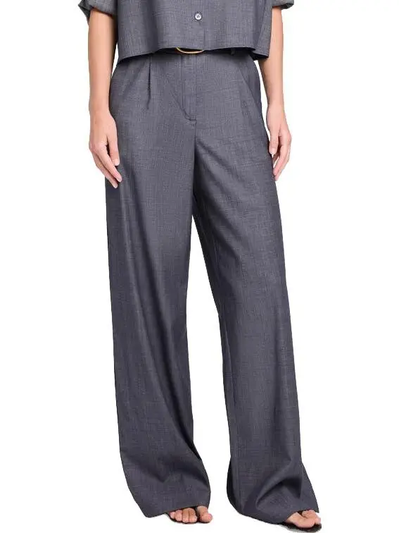 TWP Hudson Wool Blend Pants - Medium Indigo