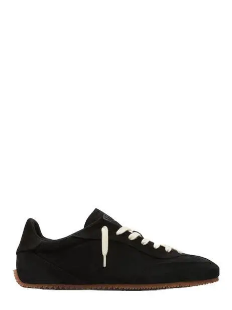 Axel Arigato Daze Suede Runner Sneakers - Black/gum