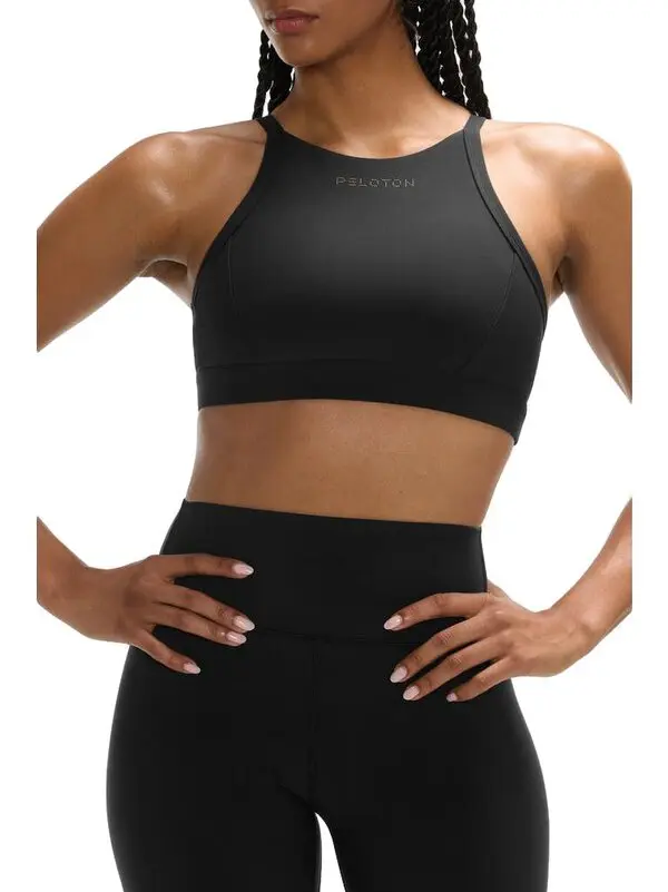 PELOTON Cadent Racer Front Bra - Black