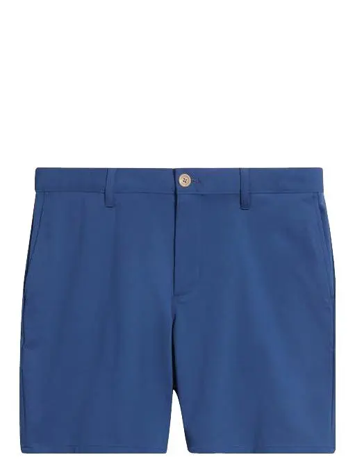 Johnnie-o Stretch Cotton Blend Chino Shorts - Lake
