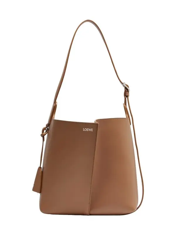 Loewe Bilbao Medium Leather Shoulder Bag - Brown