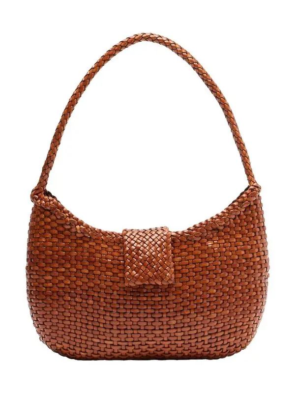 Rixo Saorise Small Shoulder Bag - Brown