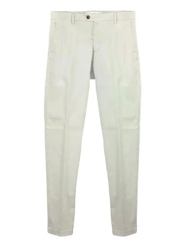 BRIGLIA 1949 Belt Loops Pockets Trousers - Neutrals