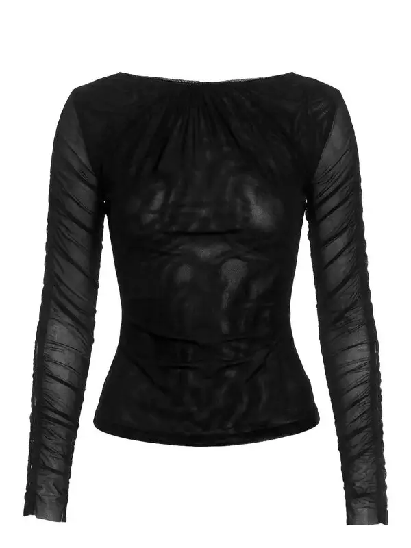 AXEL 113 Eve Long Sleeve Top - Black