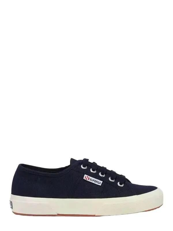Superga Lace-up Cotton Sneakers - Blue