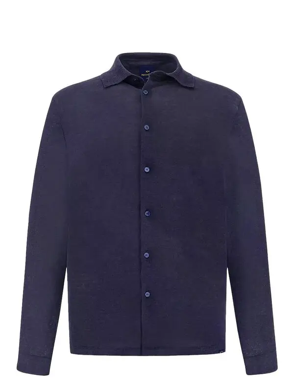 Paul & Shark Linen Shirt - Blue