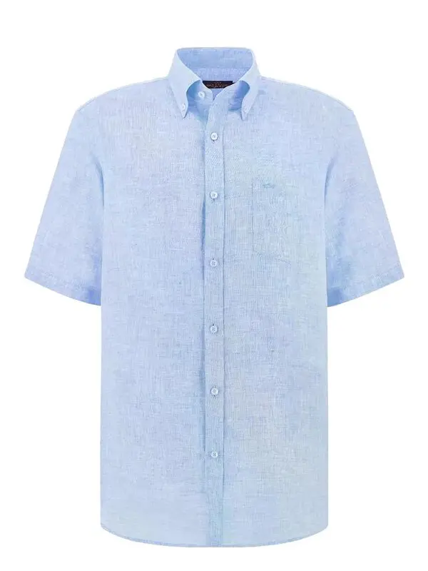 Paul & Shark Short-sleeved Shirt - Blue