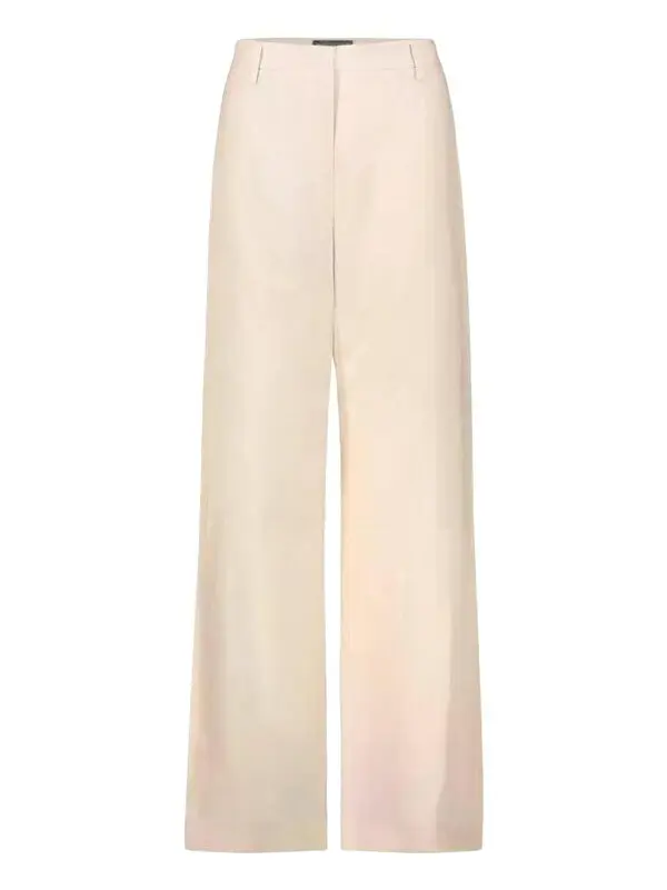 DRHOPE Straight-leg Tailored Trousers - Neutrals