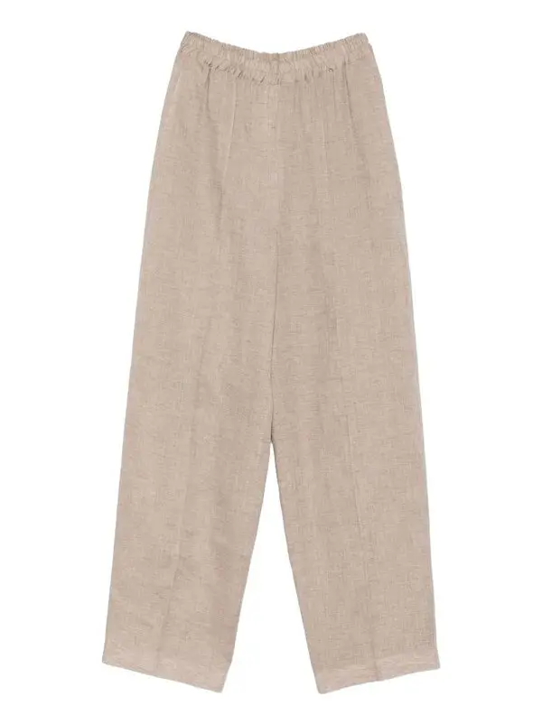 Fabiana Filippi Linen Trousers - Grey