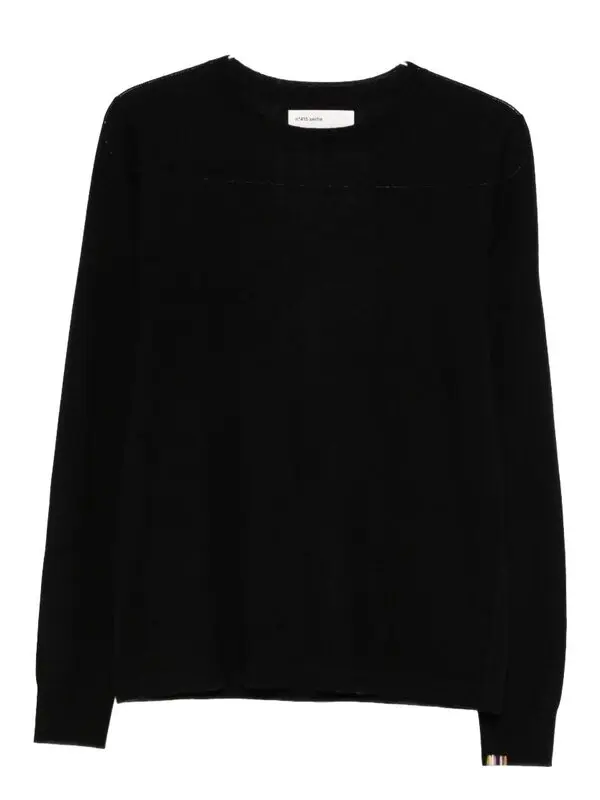 EXTREME CASHMERE X Wool And Cashmere Crewneck Sweater - Black
