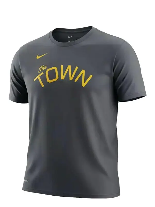 Nike Golden State Warriors Dri-fit T-shirt - Grey