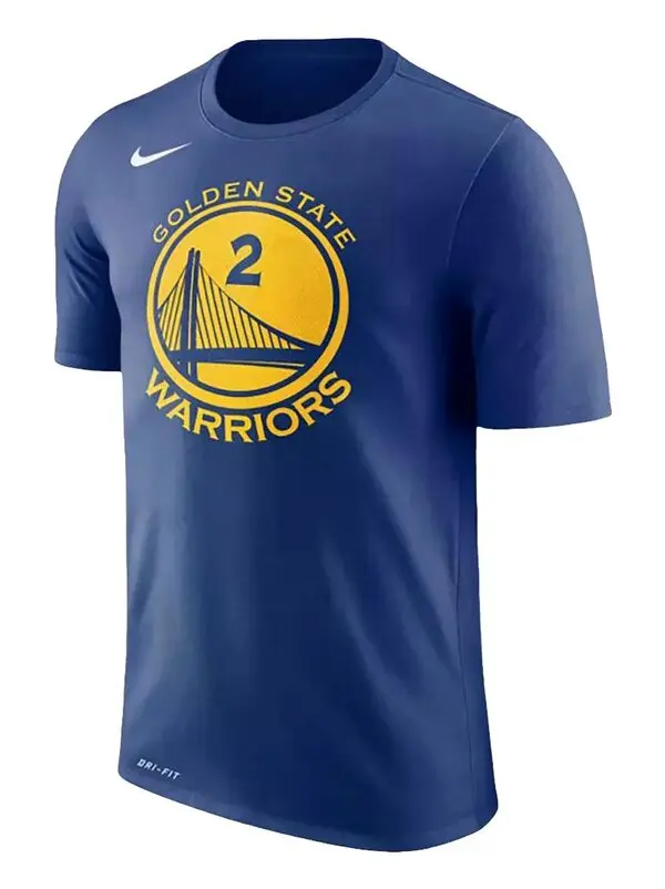 Nike Nba Golden State Warriors Jordan Bell T-shirt - Blue