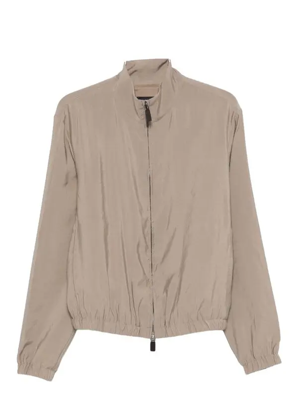 Emporio Armani Blouson Jacket - Brown