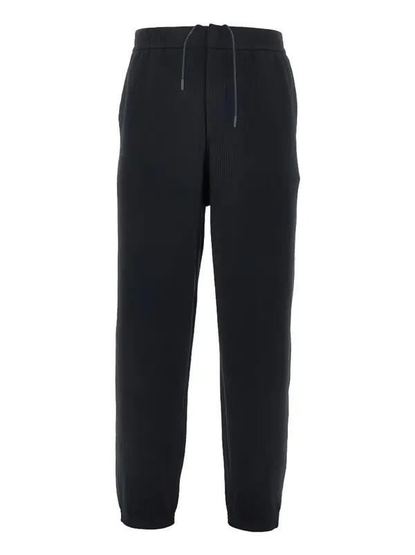 Emporio Armani Logo Sweatpants - Blue