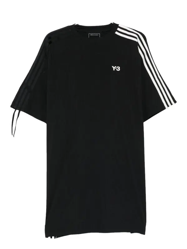 Y3 T-shirt Dress - Black