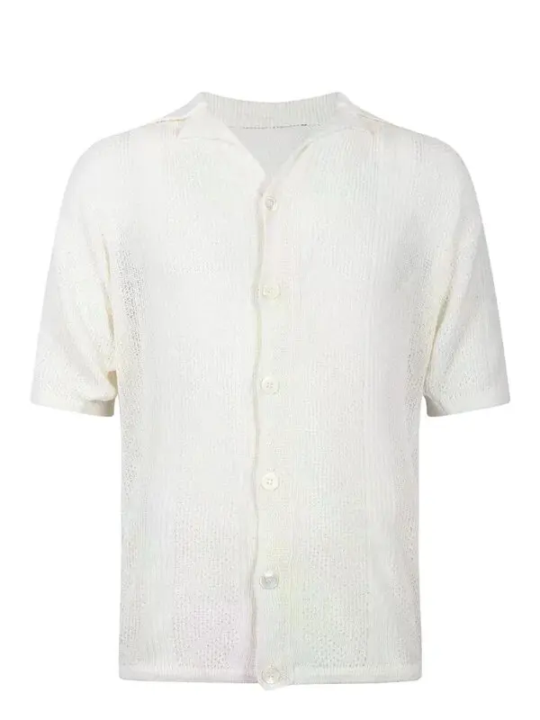 AMARANTO Buttoned Shirt - White