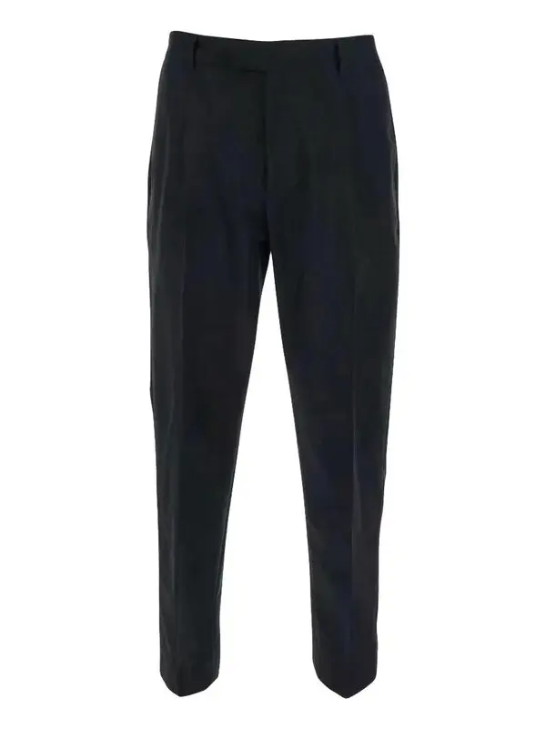 LOW BRAND Tailored Trousers - Black