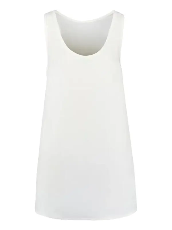 TOD'S Racerback Mini Dress - Neutrals
