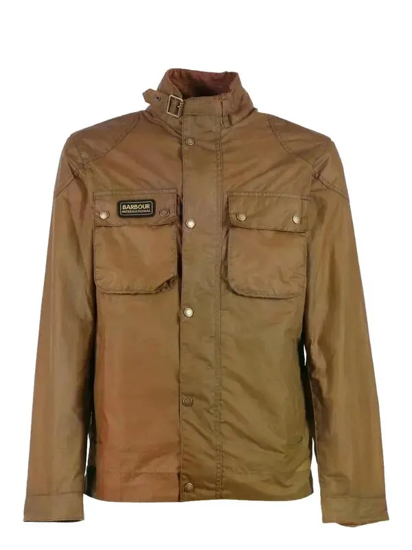 Barbour Waxed Cotton Jacket - Brown