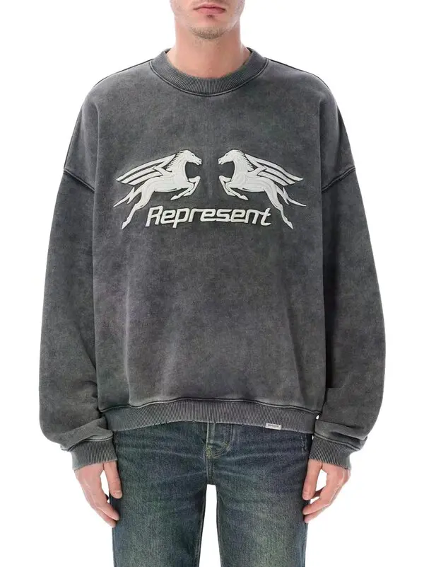 REPRESENT Pegasus Sweatshirt - Grey