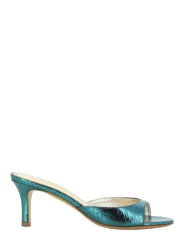 ANTONIO BARBATO MAESTRI VENEZIANI Open-toe Leather Sandals - Blue