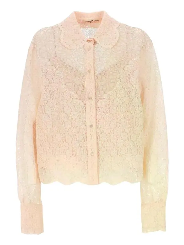 Ermanno Scervino Lace Shirt - Pink