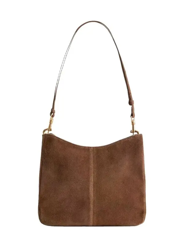 YU MEI Joan Suede Shoulder Bag - Brown