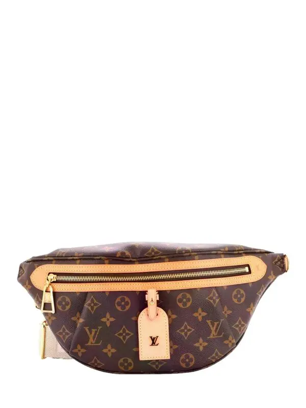 LOUIS VUITTON High Rise Bum Bag Monogram Canvas - Brown
