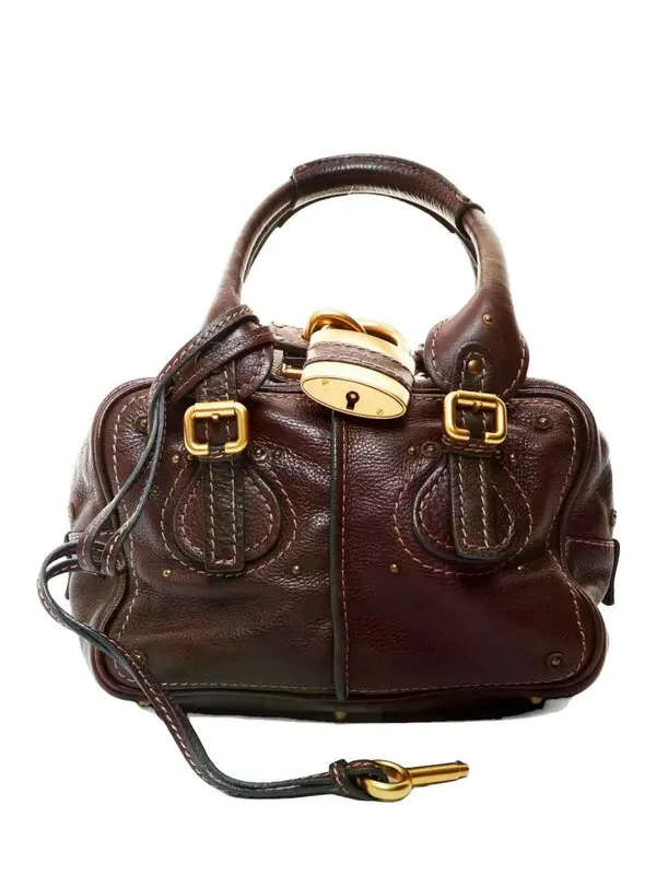 Chloé 2000s Mini Paddington Shoulder Bag - Brown