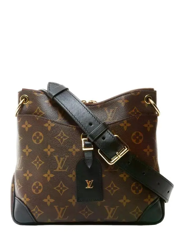 LOUIS VUITTON 2021 Odeon Pm Shoulder Bag - Brown
