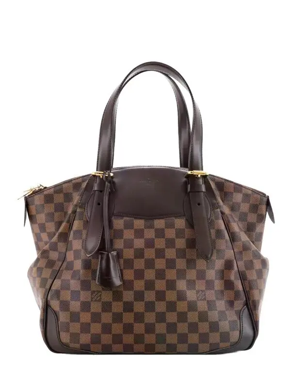 LOUIS VUITTON Verona Handbag Damier Gm - Brown