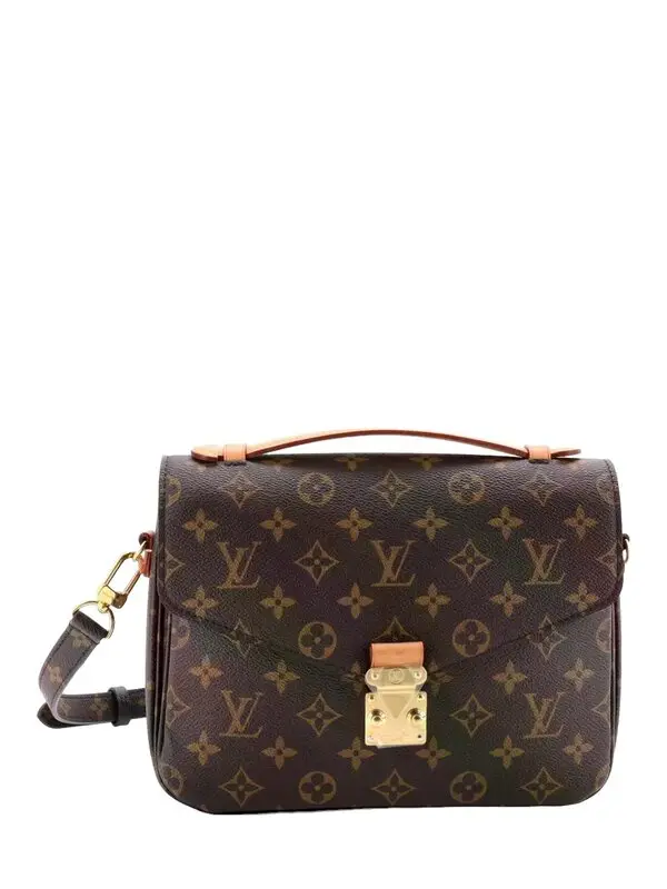 LOUIS VUITTON Pochette Metis Monogram Canvas Crossbody Bag - Brown