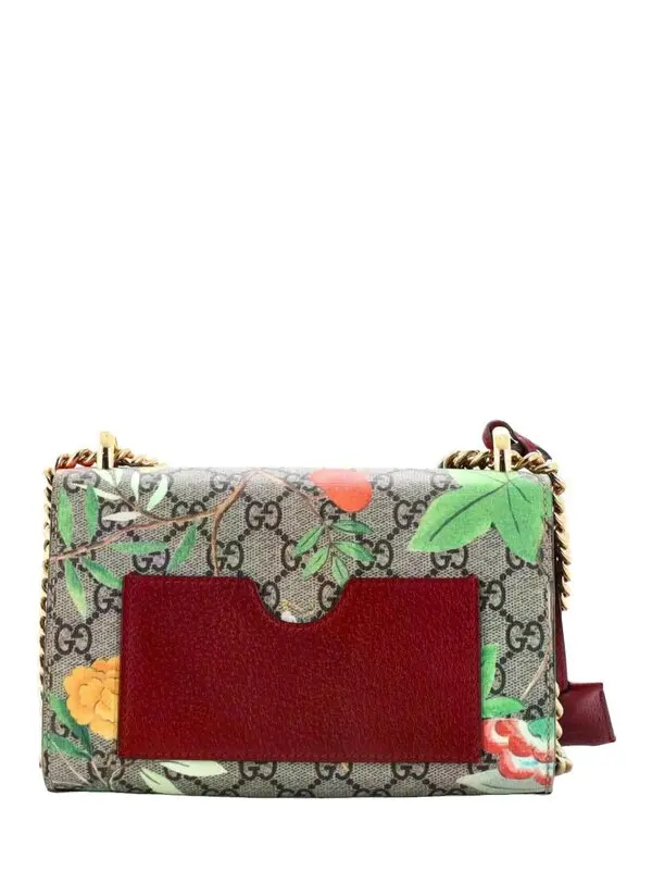 Gucci Padlock Shoulder Bag Tian Print - Brown