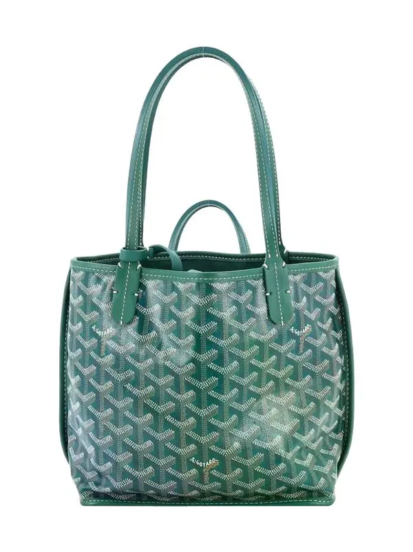 Goyard Anjou Reversible Mini Satchel - Green